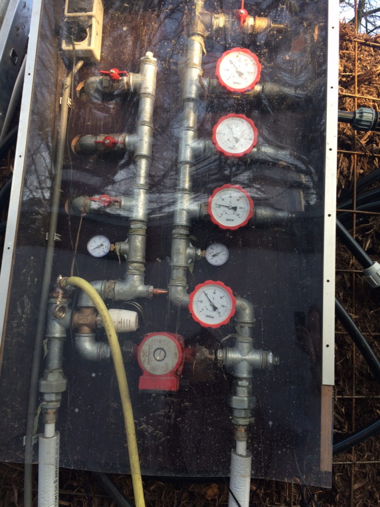 Metaal Kathedraal » » Biomeiler Warmte en Compost